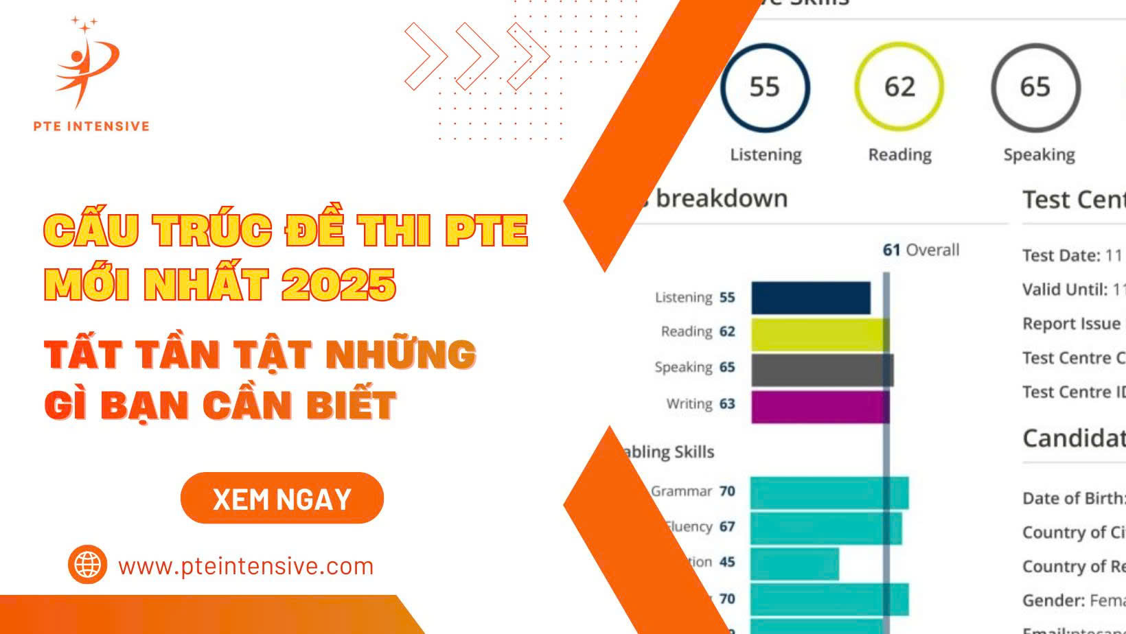 Cấu trúc đề thi PTE mới nhất 2025 - Tất tần tật những gì bạn cần biết ...